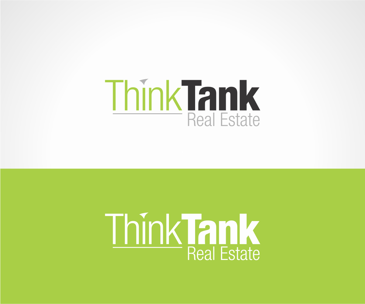 Serious, Modern, Real Estate Logo Design for Think Tank Real Estate by ...