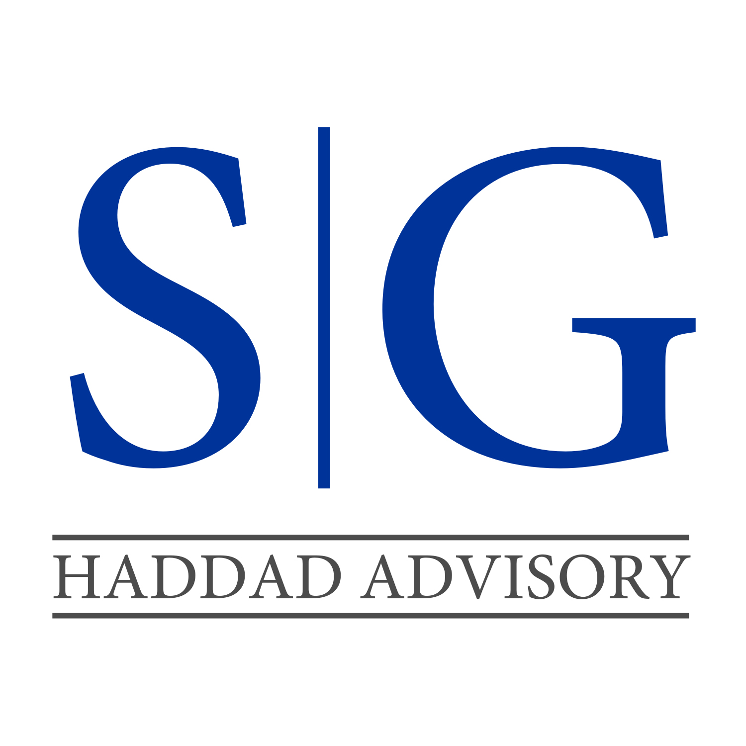 Modern, Professional, Consulting Logo Design for SG Haddad Advisory by ...