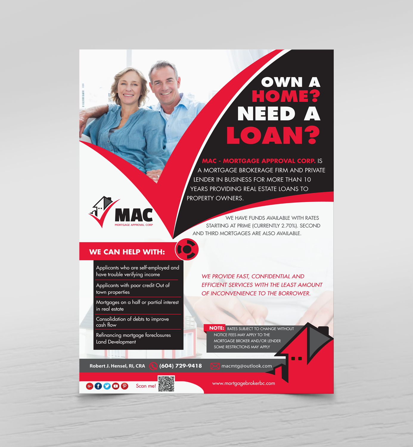 Bold, Modern, Mortgage Flyer Design for IMSEO by Kreative Fingers ...