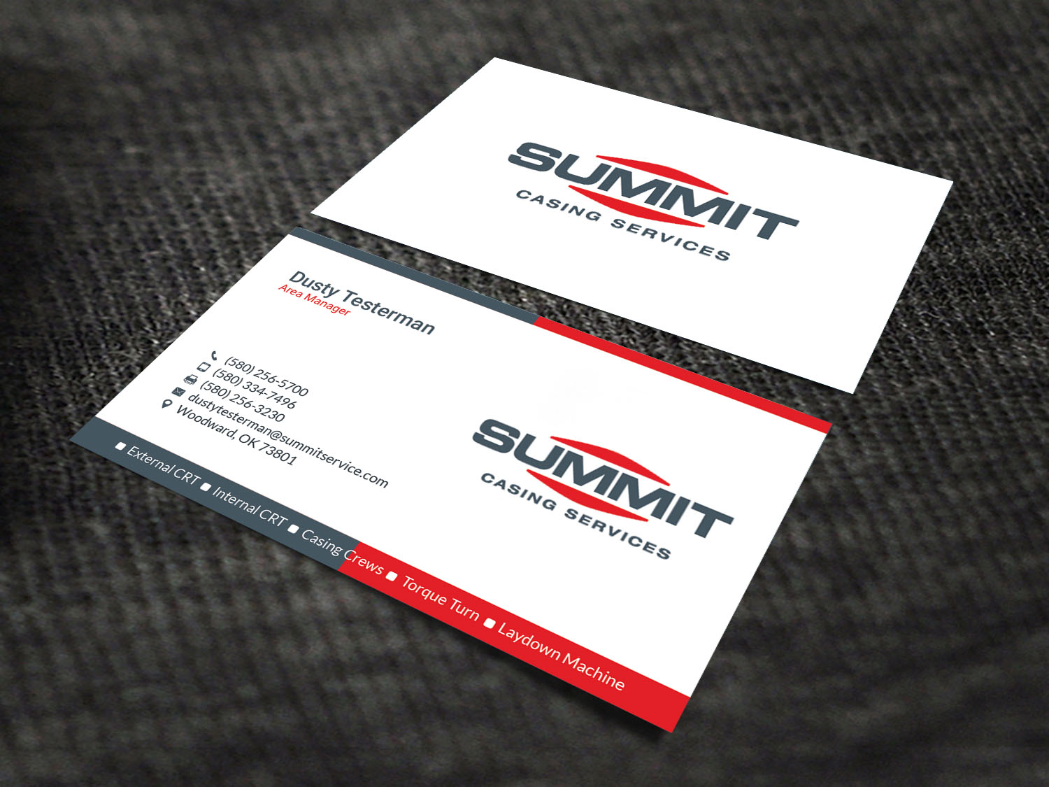 Professional, Masculine, Oil And Gas Business Card Design for a Company ...