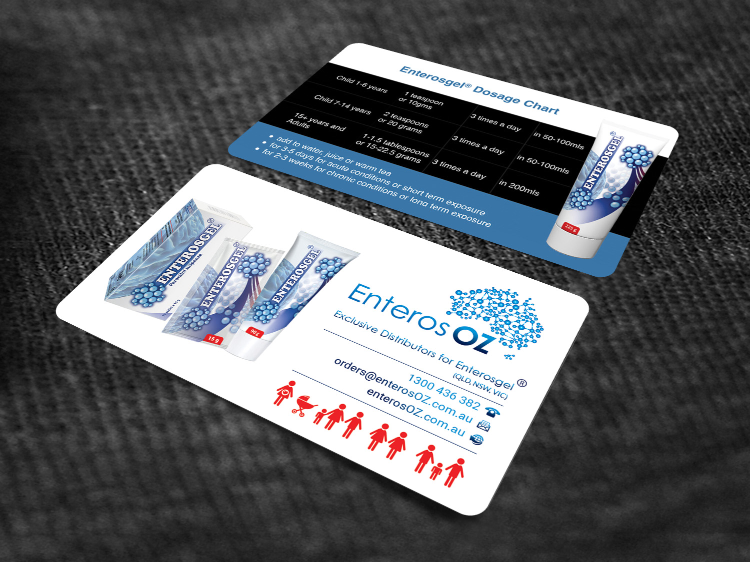 Modern, Upmarket, Health Product Business Card Design for Align and ...