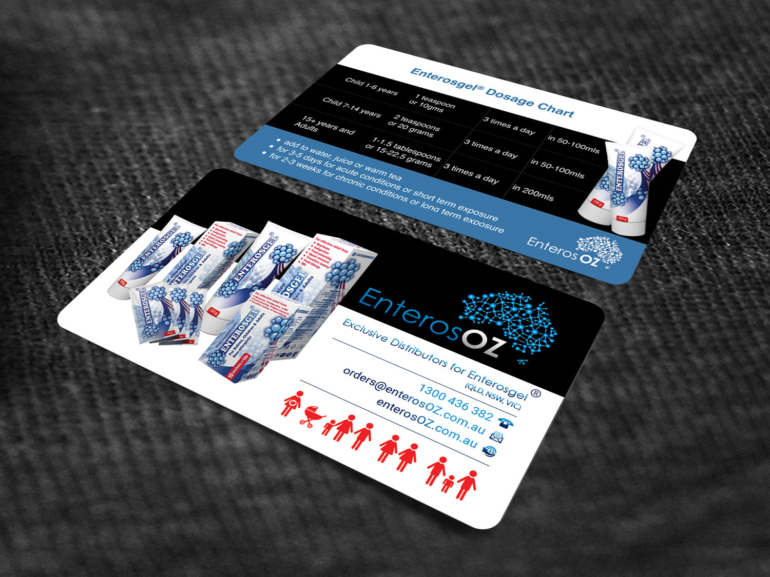 Modern, Upmarket, Health Product Business Card Design for Align and ...
