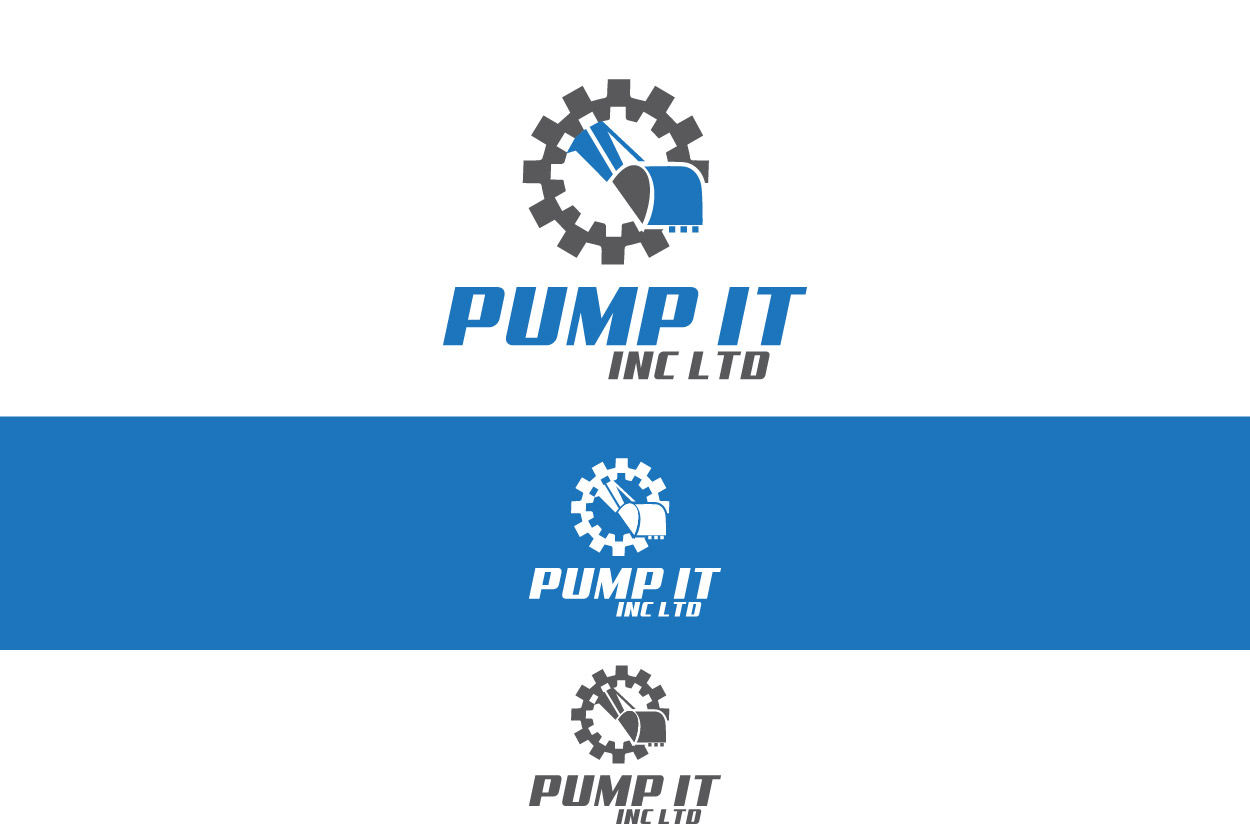 Modern, Masculine, Construction Logo Design for Pump It Inc Ltd by Turn ...