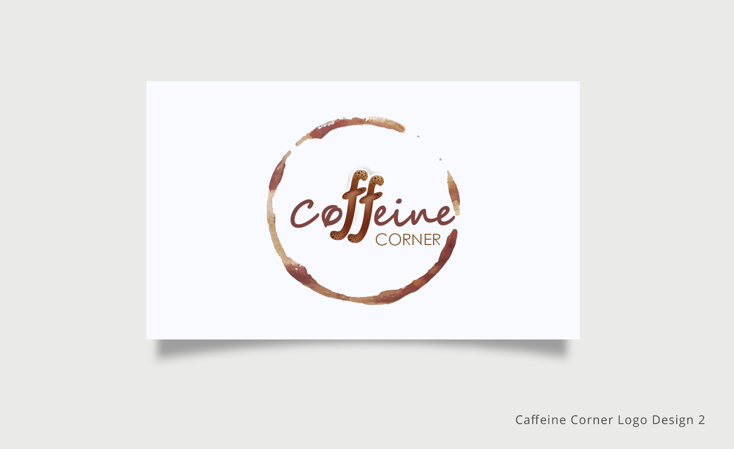 Coffee Shop Logo Design for Caffeine Corner by Sketchweb | Design #13192544