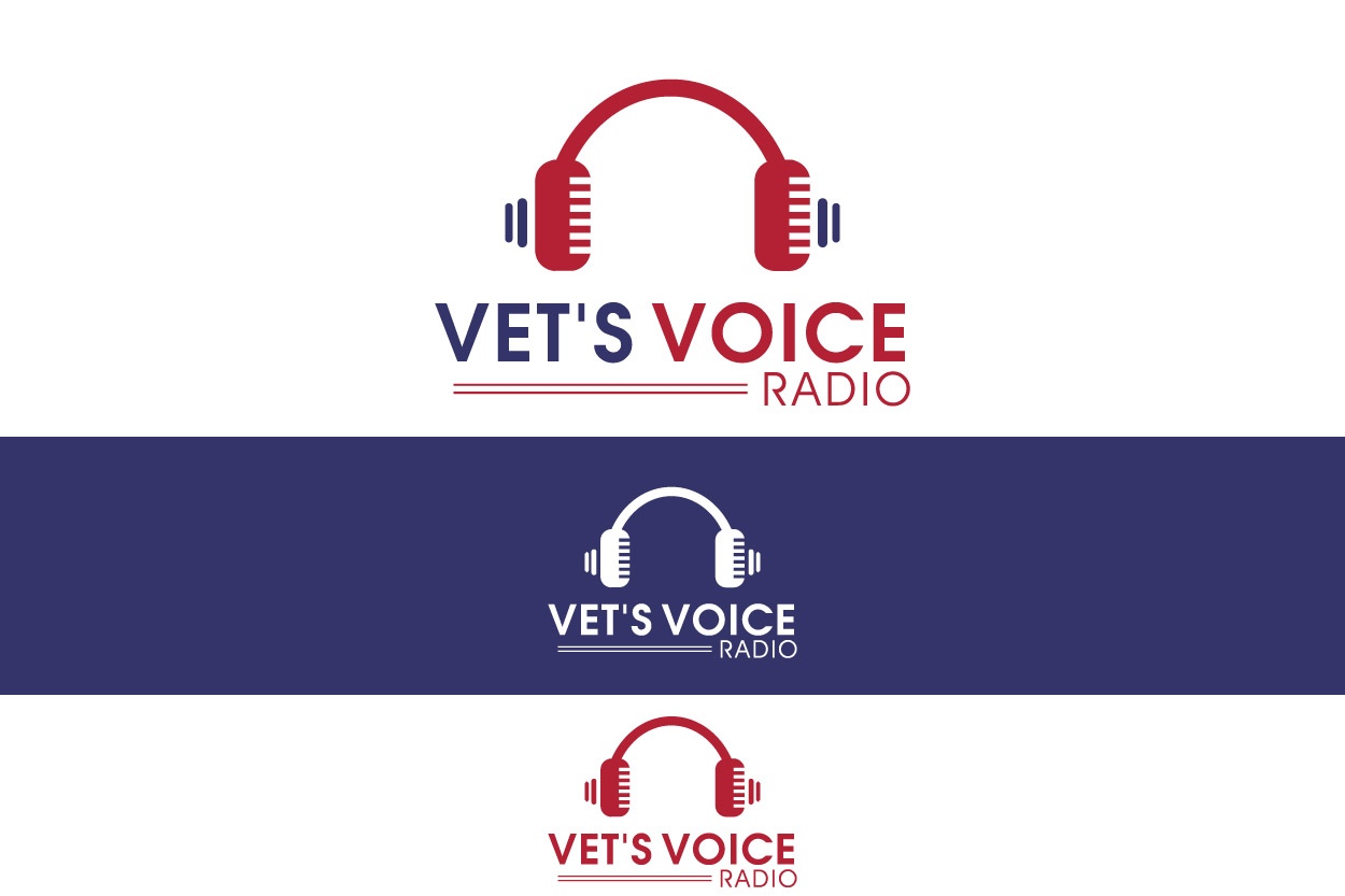 Bold, Serious, Radio Logo Design for Vet's Voice Radio by Turn Digital ...
