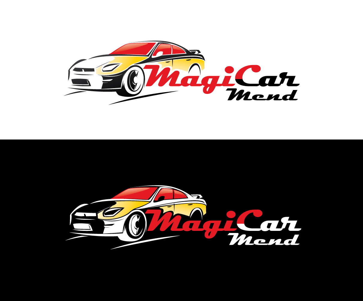 Modern, Masculine, Car Repair Logo Design for MagiCar Mend or Magic Car ...