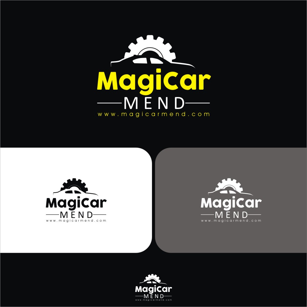 Modern, Masculine, Car Repair Logo Design for MagiCar Mend or Magic Car ...