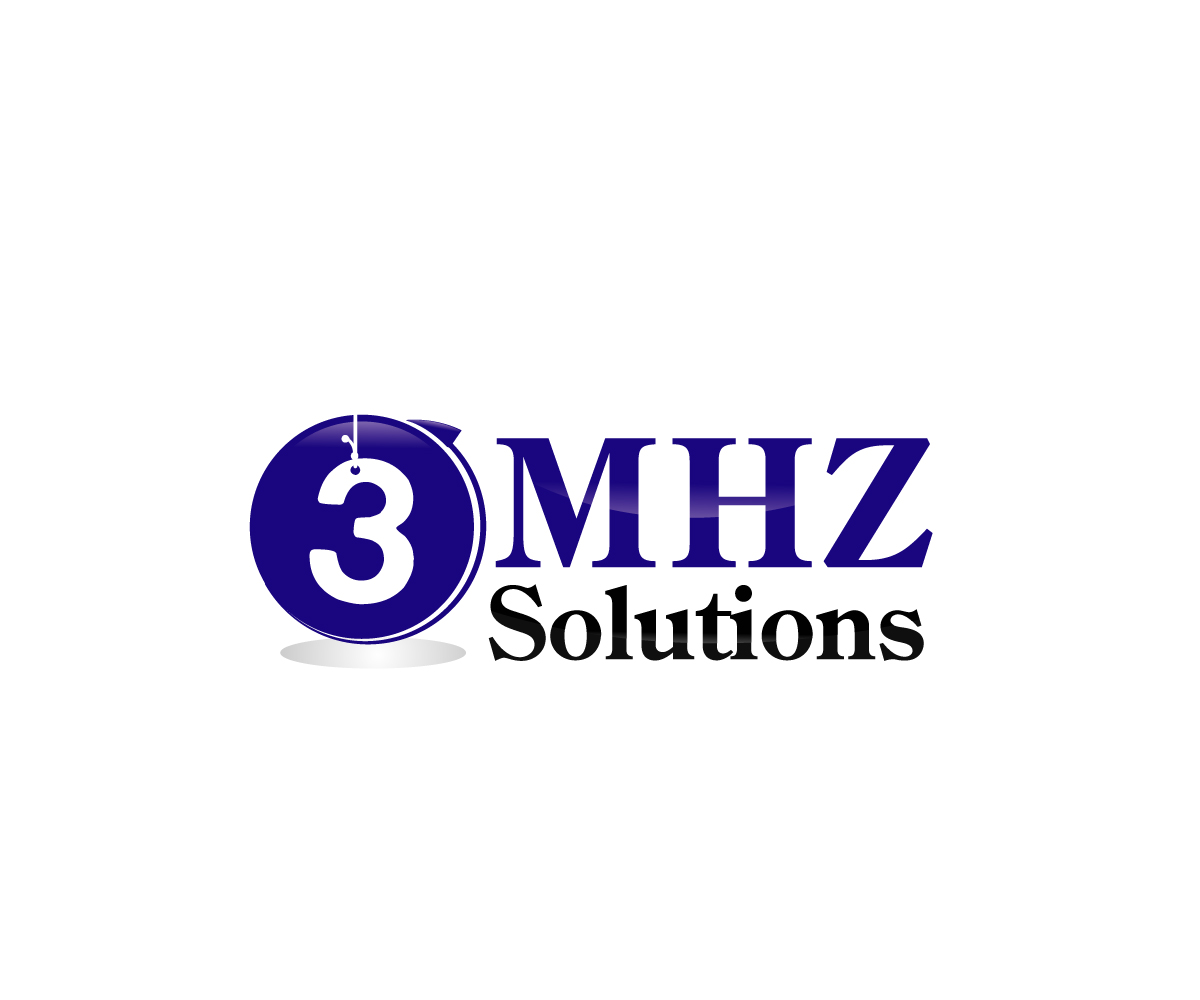 Bold, Modern, Design Agency Logo Design for 3MHZ Solutions and 3MHZ ...