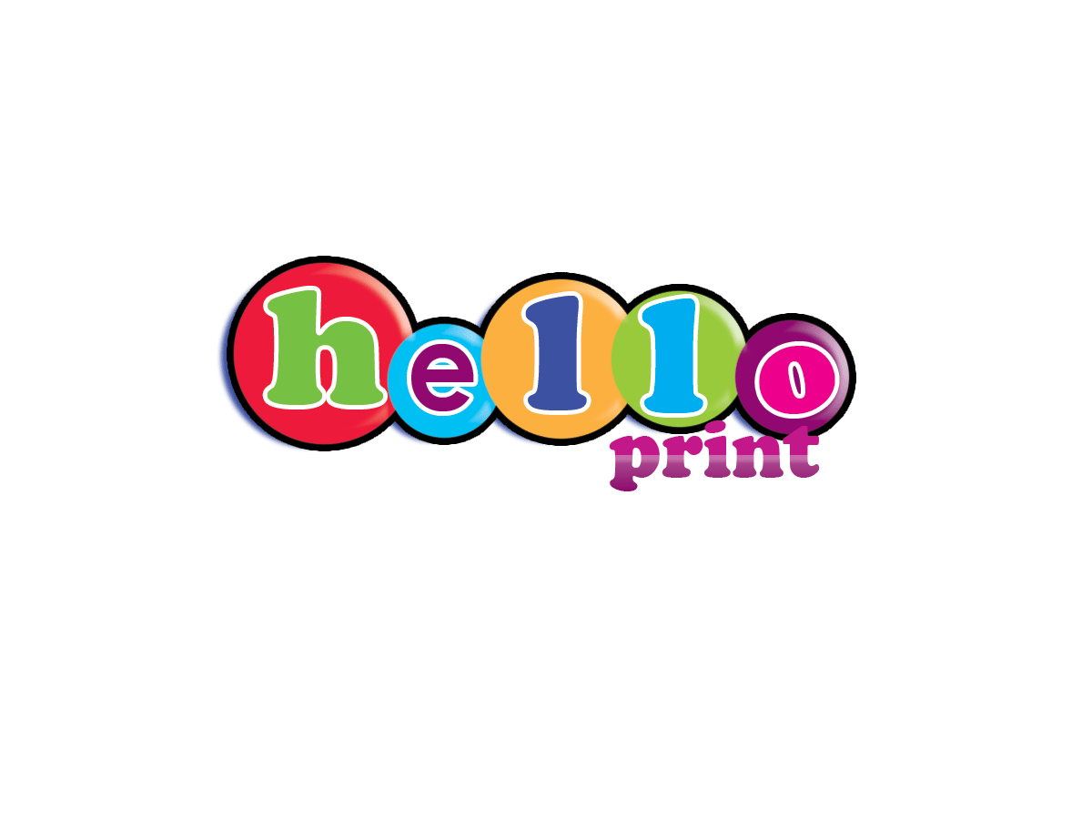 Bold, Playful, Printing Logo Design for Hello Print by anne_focus ...