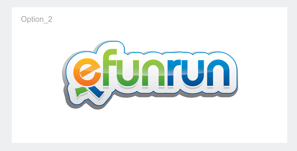 Colorful, Playful, Electronic Logo Design for efunrun by ESolz ...