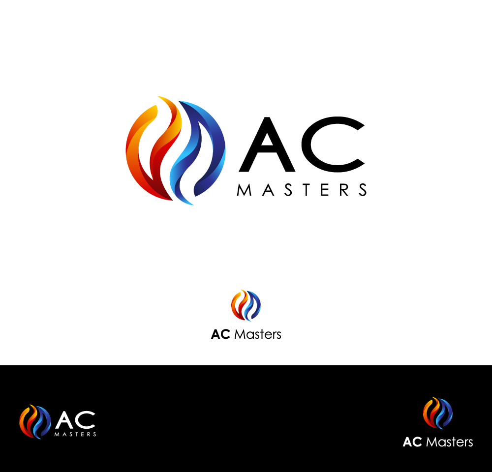 Serious, Professional, Air Conditioning Logo Design for AC Masters by ...