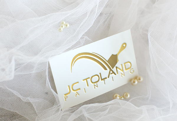 Masculine, Serious, Painting Logo Design for JC Toland Painting by tani ...
