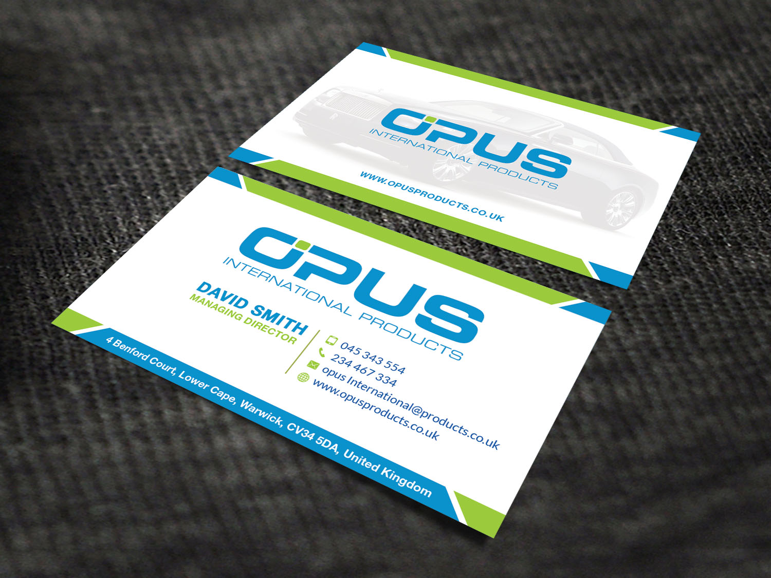 Serious, Modern, Automotive Business Card Design for a Company by ...