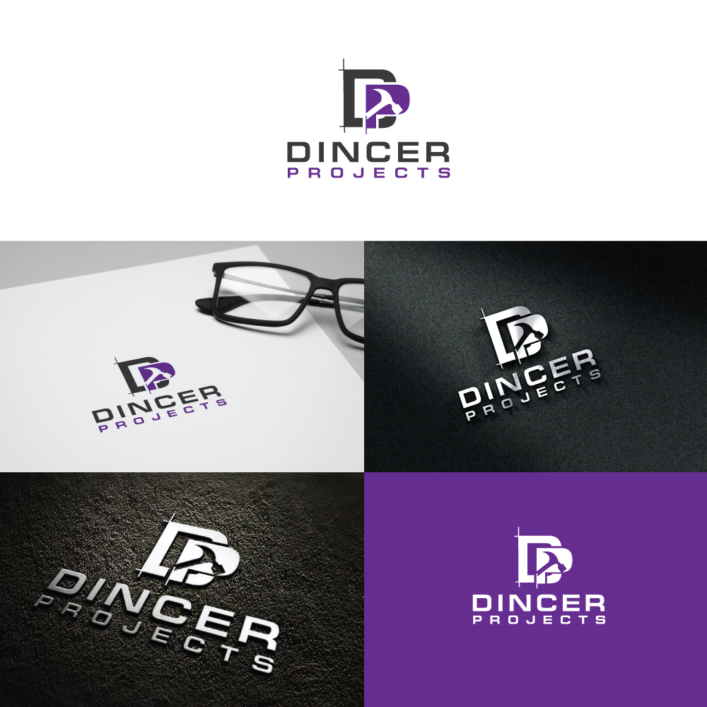 Professional, Modern, Construction Company Logo Design for DINCER ...