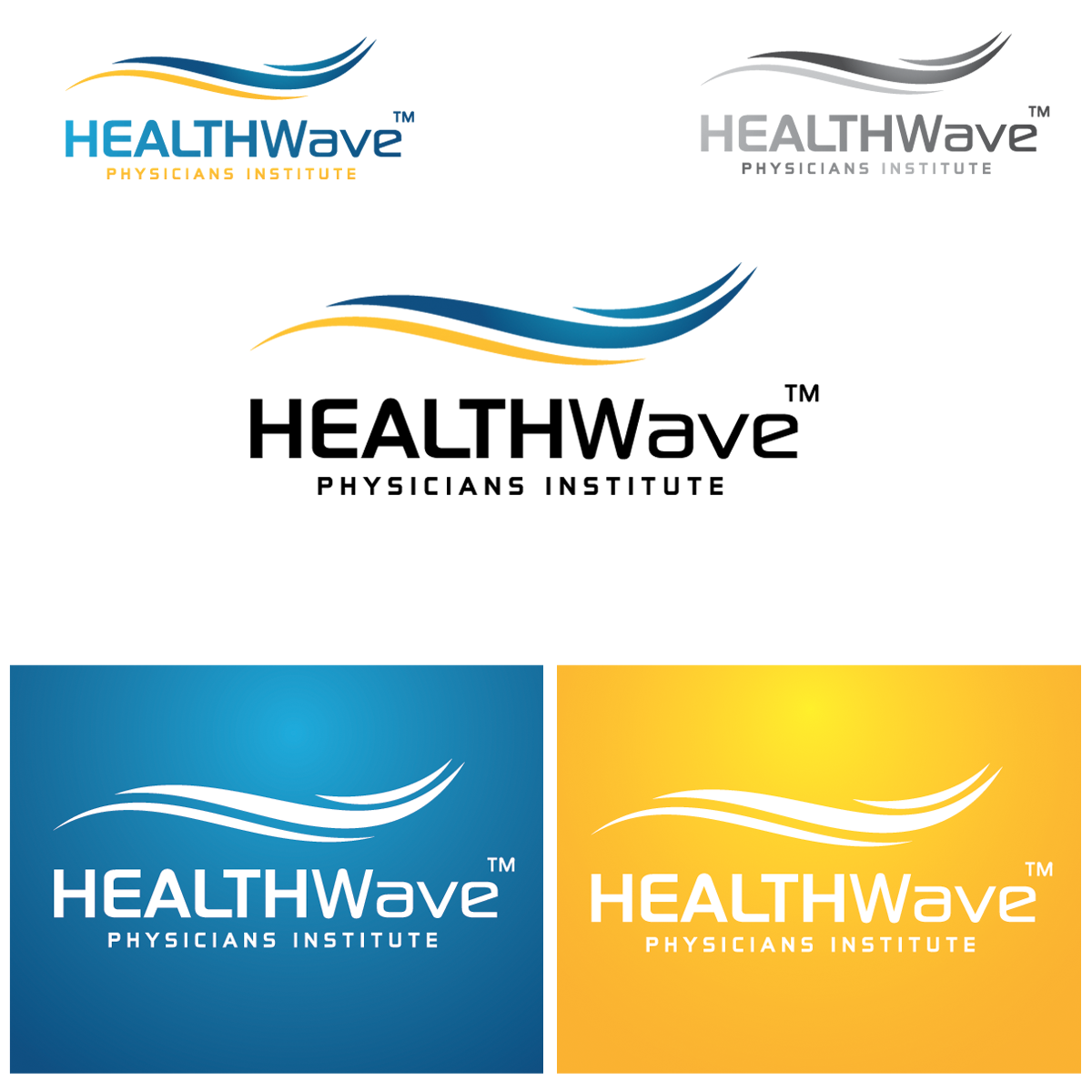 Elegant, Playful, It Company Logo Design for HealthWave Physicians ...