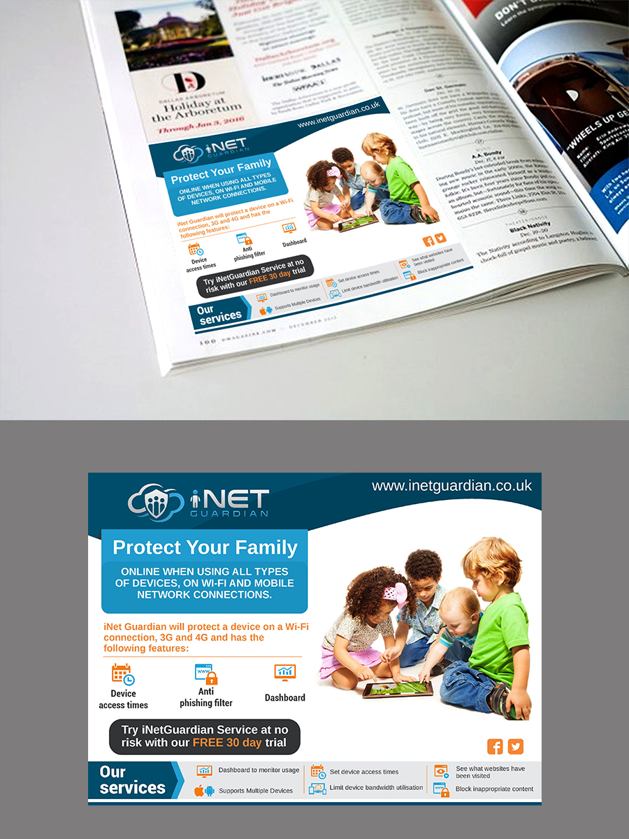 Modern, Upmarket, Internet Newspaper Ad Design for Edge IT Ltd by ESolz ...
