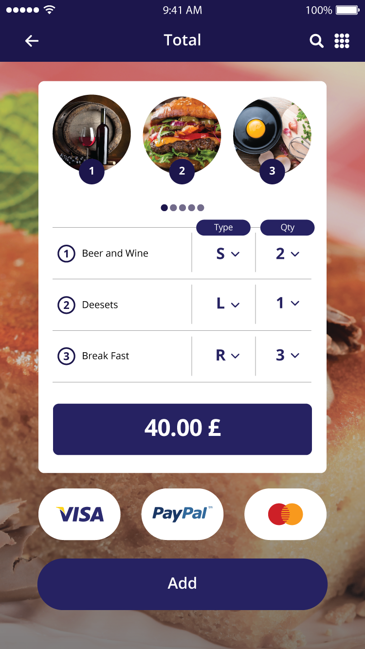Elegant, Playful, Restaurant App Design for Greek Star Bar & Grill by ...