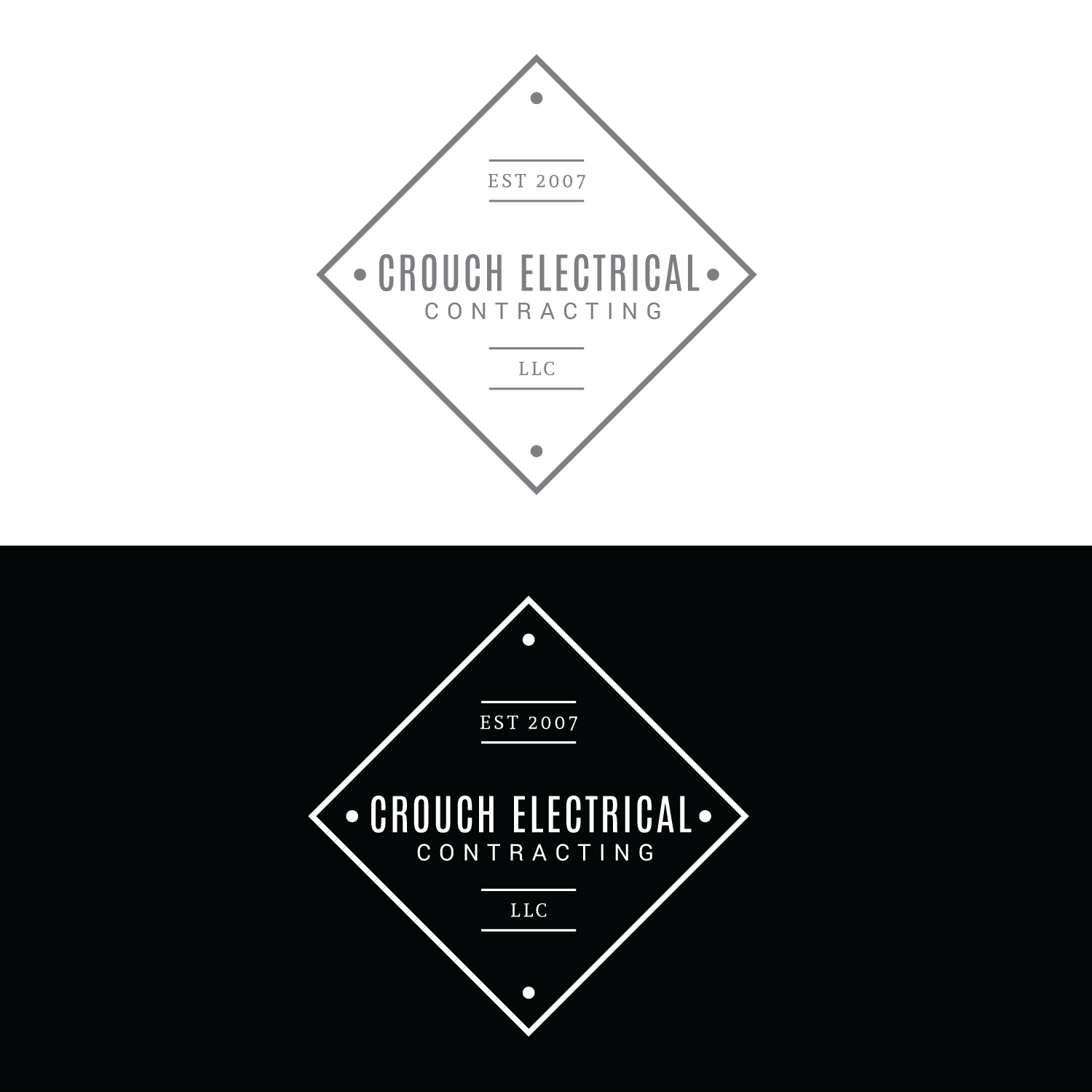 Serious, Professional, Electrician Logo Design for Crouch Electrical ...