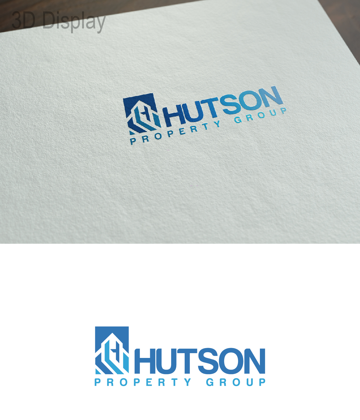 Professional, Serious, Real Estate Logo Design for Hutson Property ...