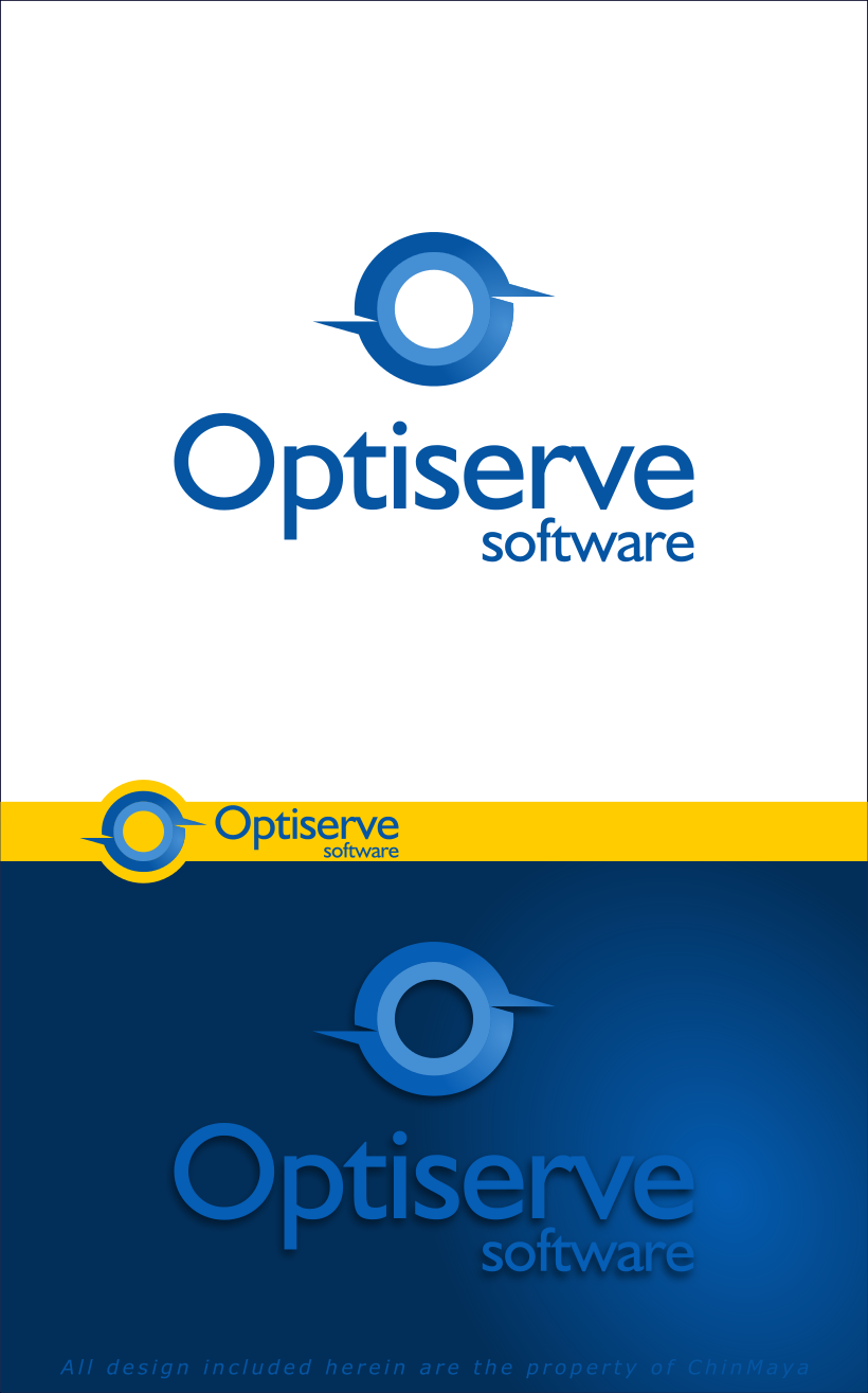 Serious, Professional, Software Logo Design for Optiserve by ChinMaya ...