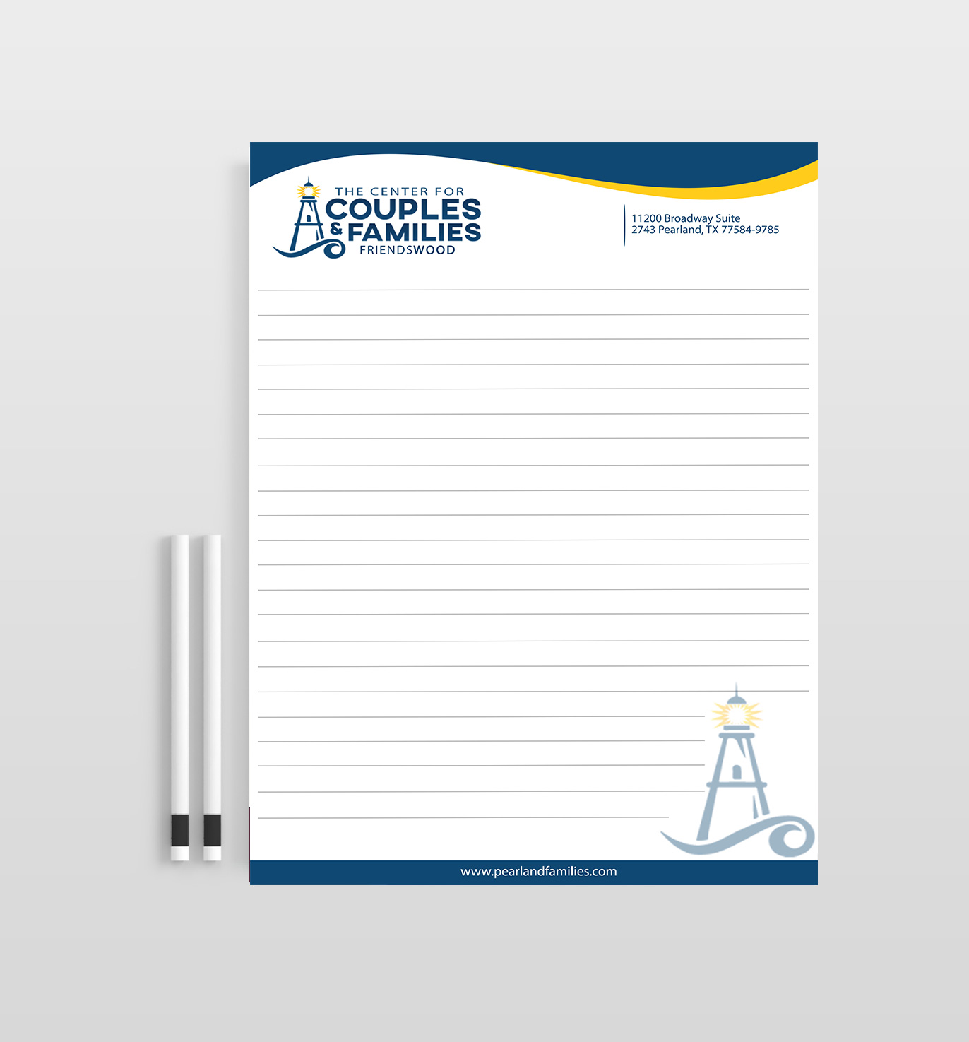 Professional, Modern, Mental Health Stationery Design for a Company by ...