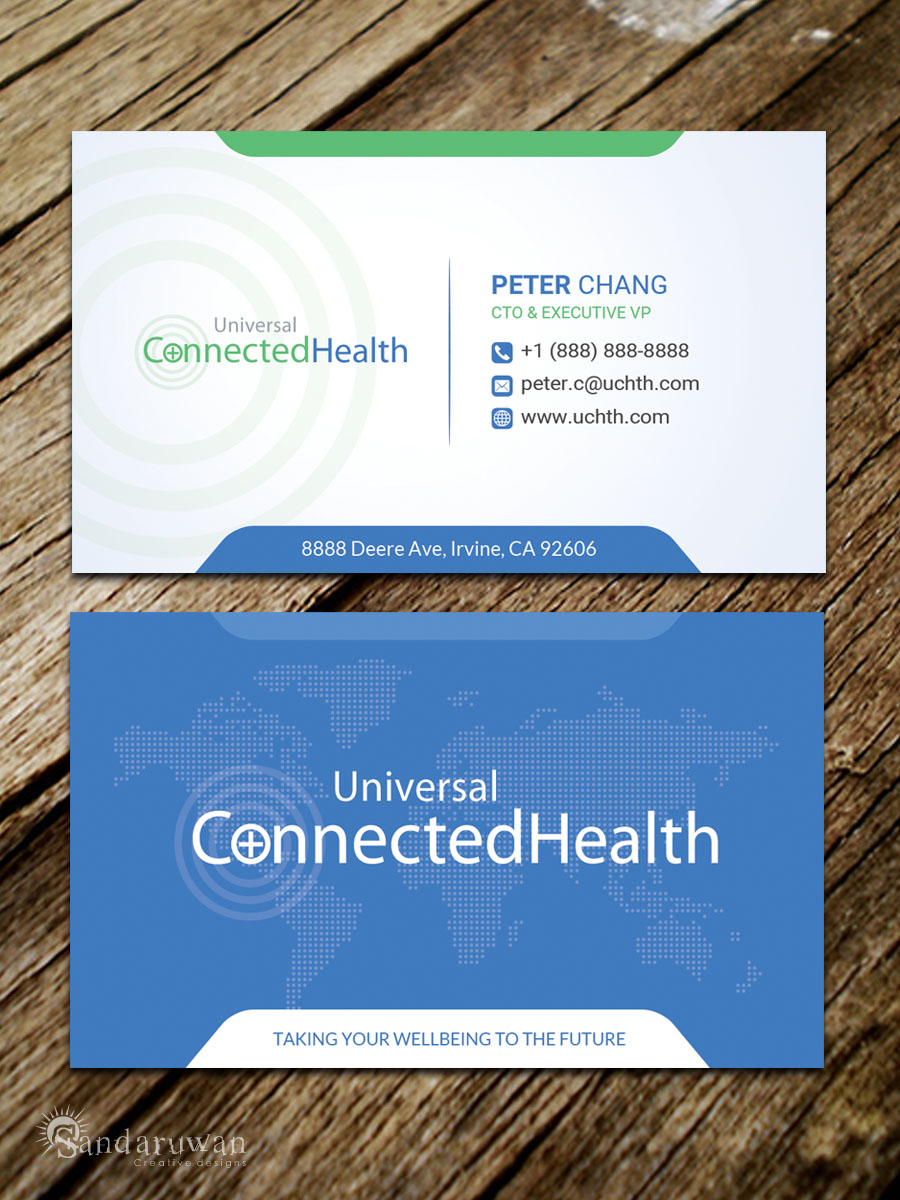 Elegant, Serious, Health And Wellness Business Card Design for a ...