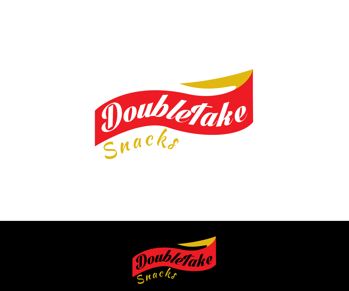 Bold, Colorful, It Company Logo Design for DoubleTake Snacks by sonym ...