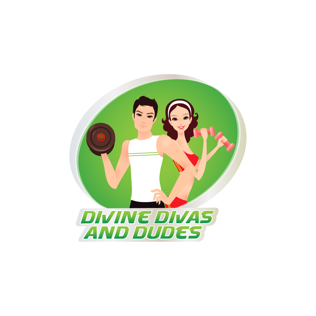 Logo Design for Divine Divas & Dudes by Irina Makedonska | Design #2528517