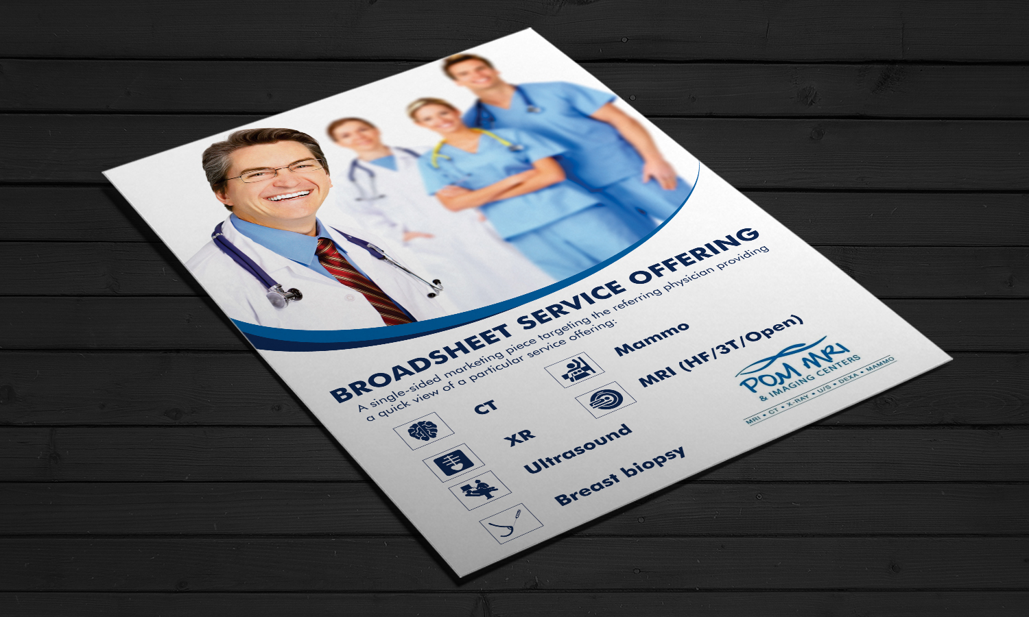 Upmarket, Elegant, Medical Imaging Flyer Design for a Company by ESolz ...