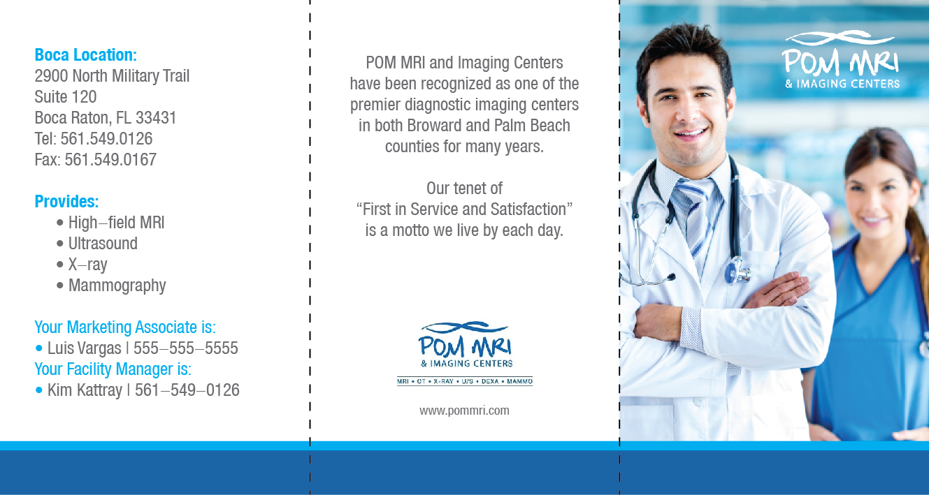 Upmarket, Elegant, Medical Imaging Flyer Design for a Company by ...