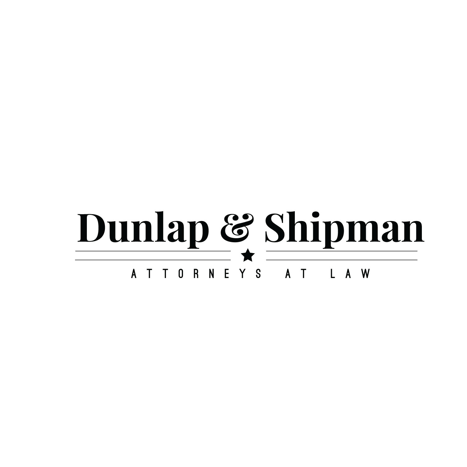 Professional, Bold, Law Firm Logo Design for Dunlap & Shipman Attorneys ...