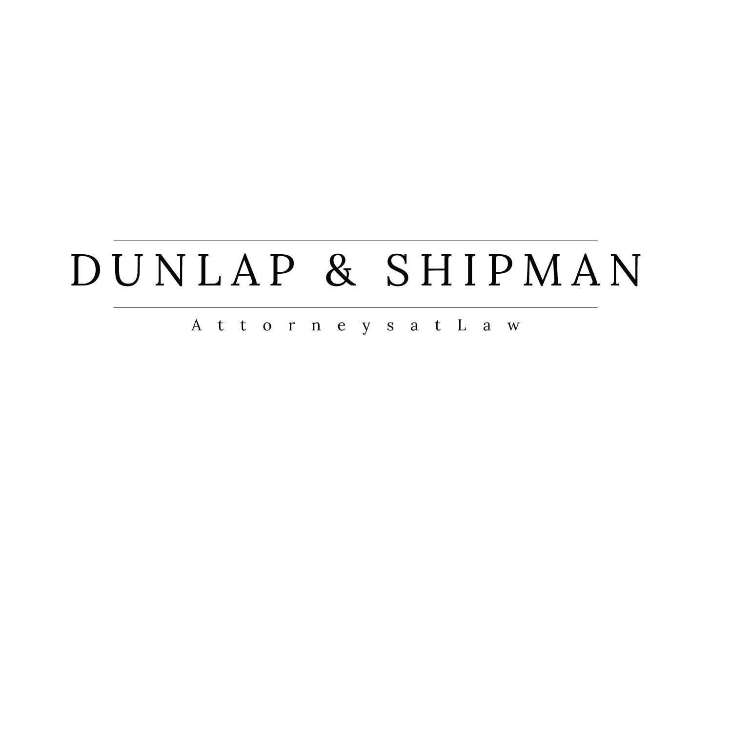 Professional, Bold, Law Firm Logo Design for Dunlap & Shipman Attorneys ...