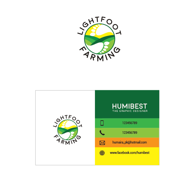 Elegant, Playful, Farming Business Card Design for Lighfoot Farming by ...