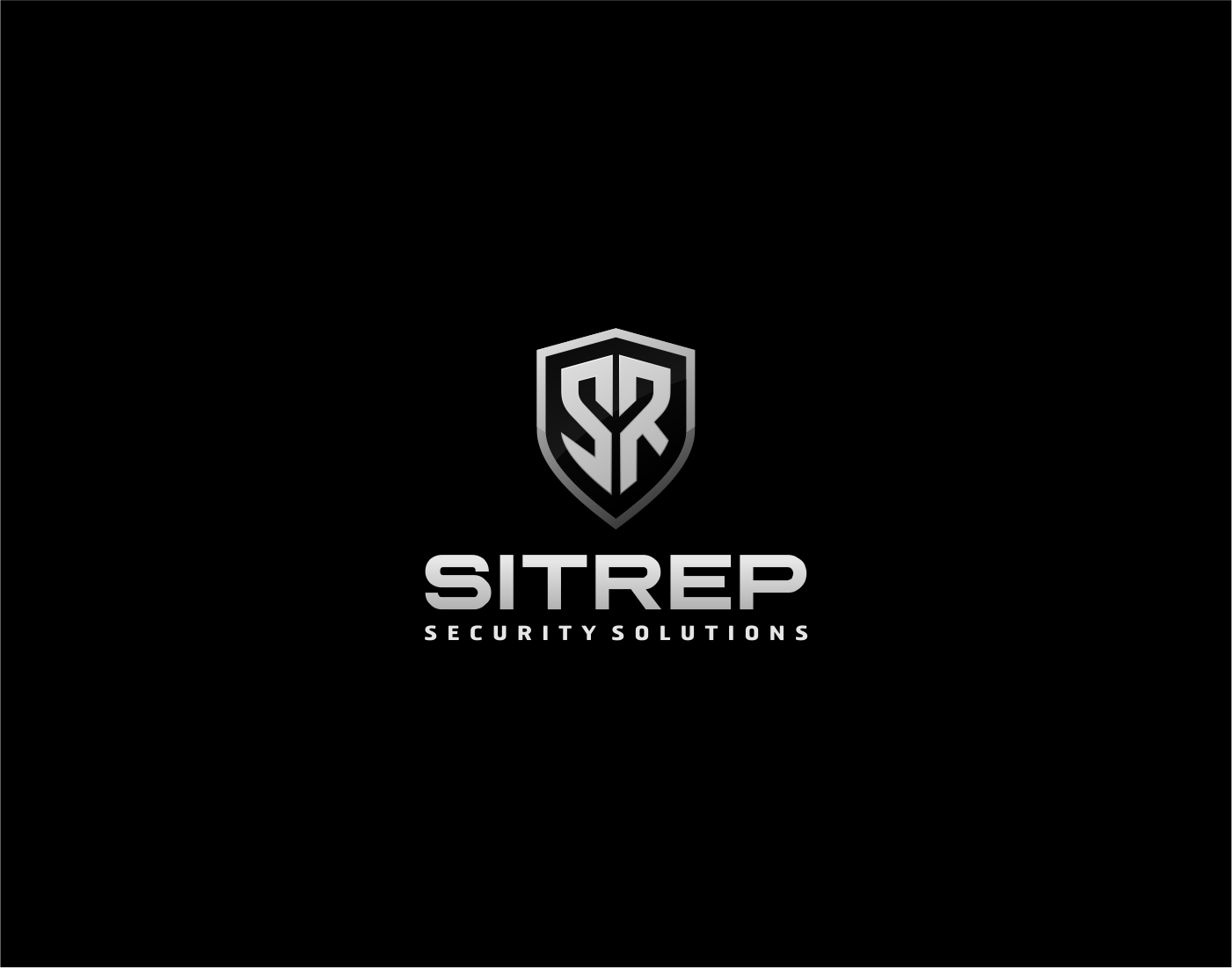 Masculine, Serious, Security Service Logo Design for SR SITREP SECURITY ...