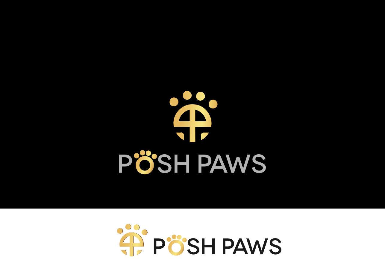 Elegant, Modern, Business Logo Design for Posh Paws by Gita. | Design ...