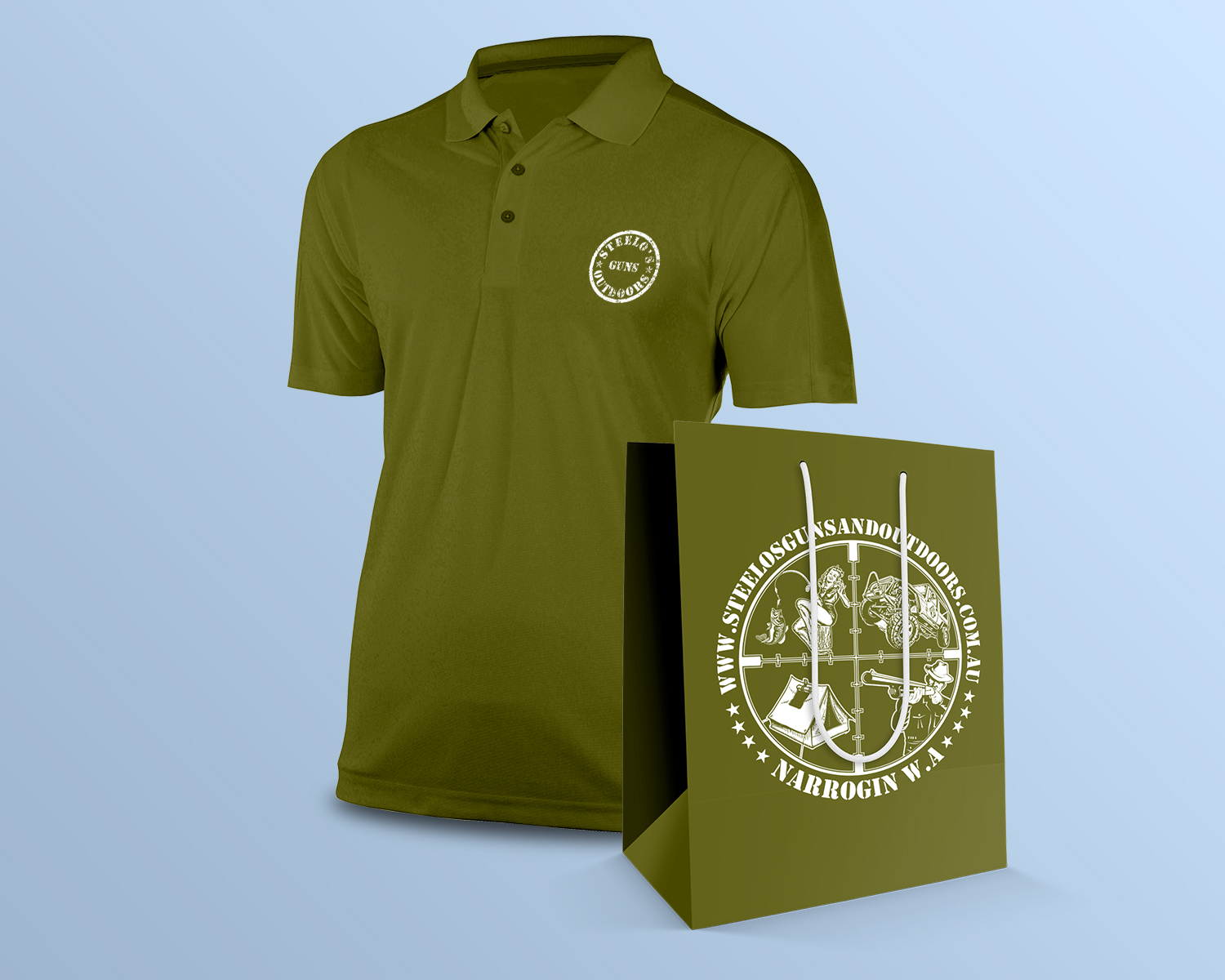 Masculine, Bold, Shop T-shirt Design for Steelo's Guns & Outdoors by 99 ...