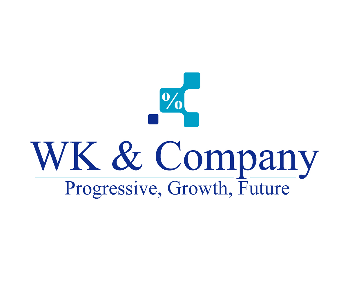 Elegant, Upmarket, Accountant Logo Design for WK & Company, Progressive ...