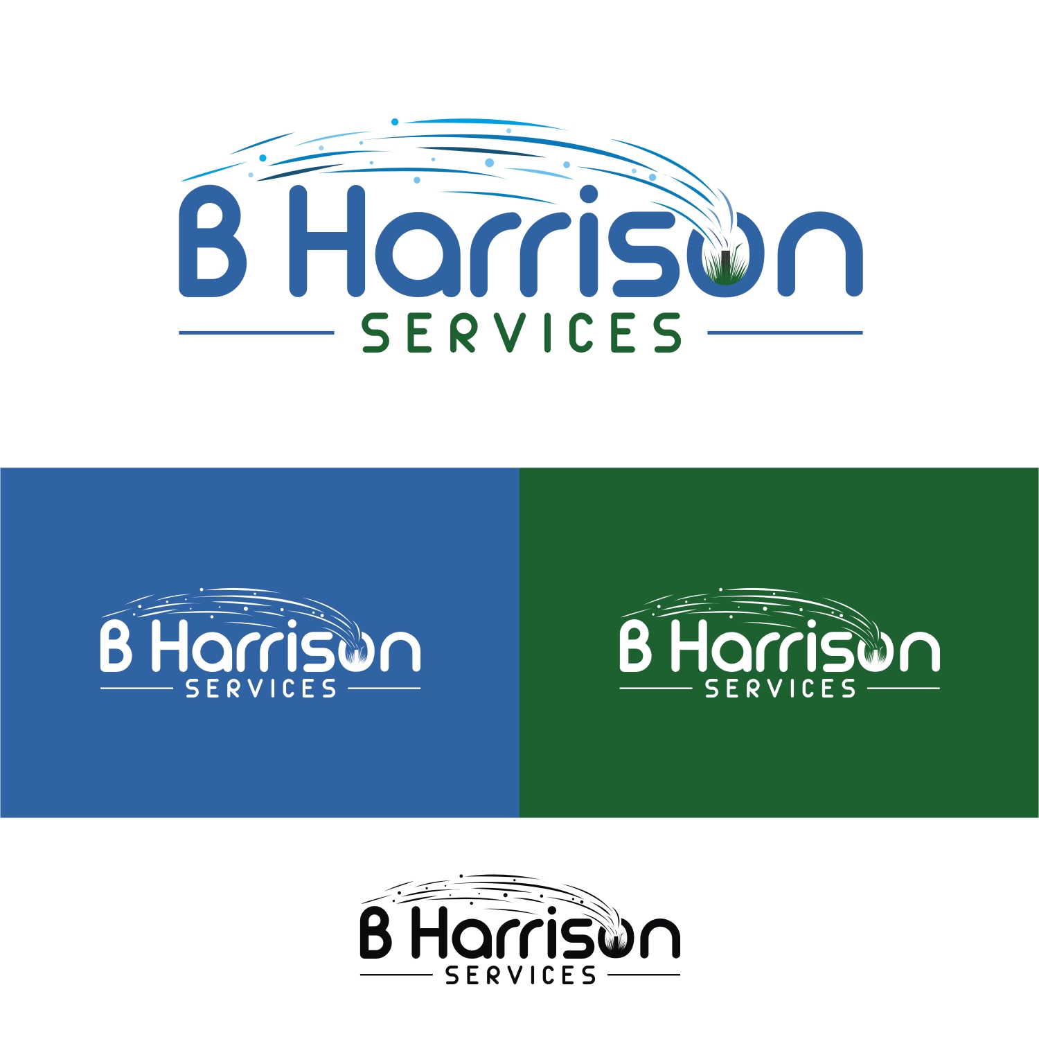 It Company Logo Design for B Harrison Services by e-graphics | Design ...