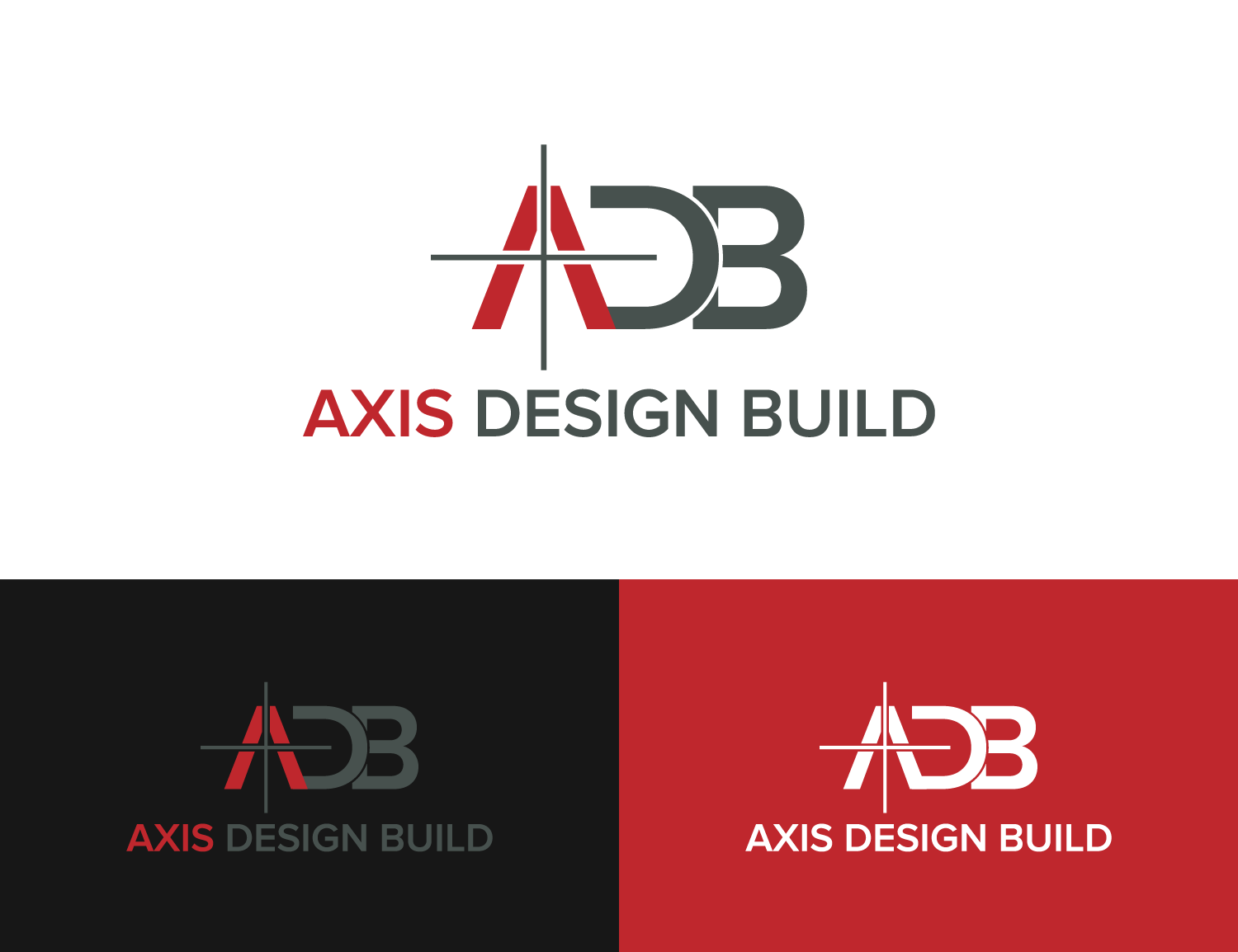 Modern, Professional, Construction Company Logo Design for Axis Design ...