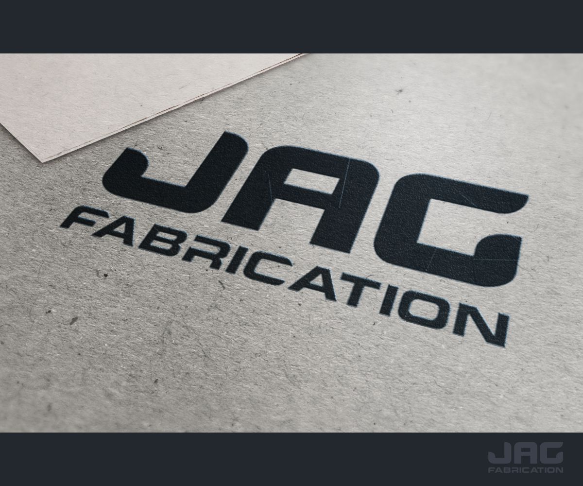 Bold, Serious, Metal Fabrication Logo Design for JAG or JAG FABRICATION ...