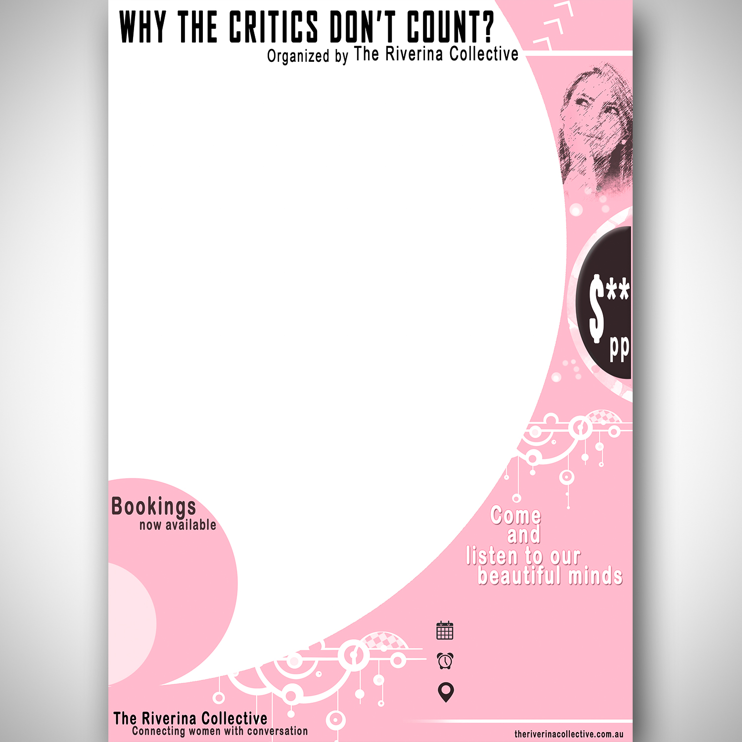 Feminine, Elegant, Events Poster Design for a Company by raksh | Design ...