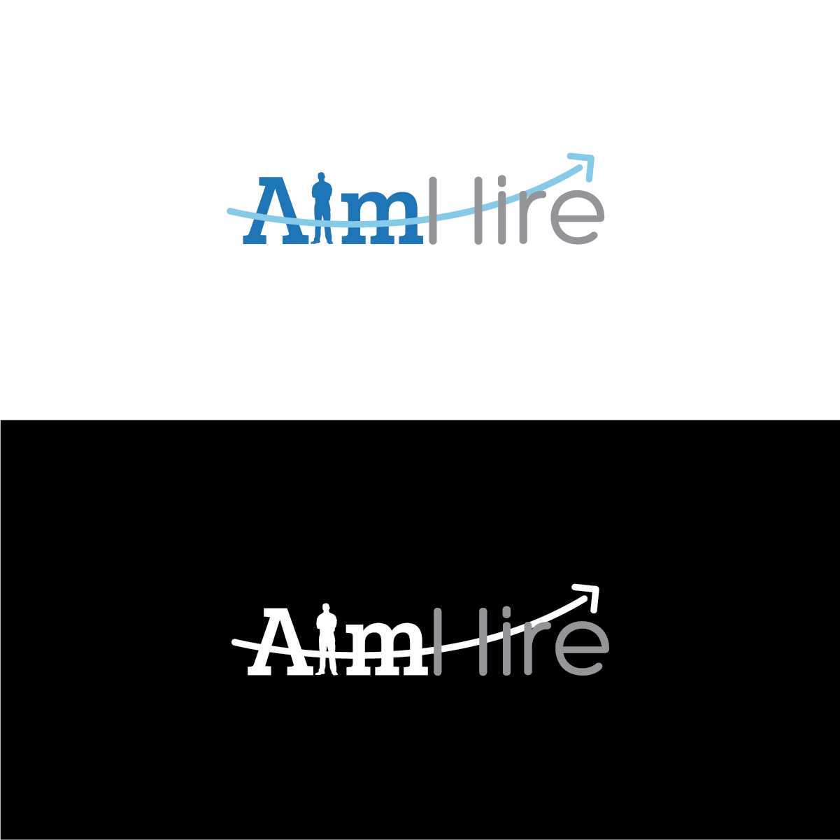 Modern, Professional, Employment Agency Logo Design for Aim Hire by ...