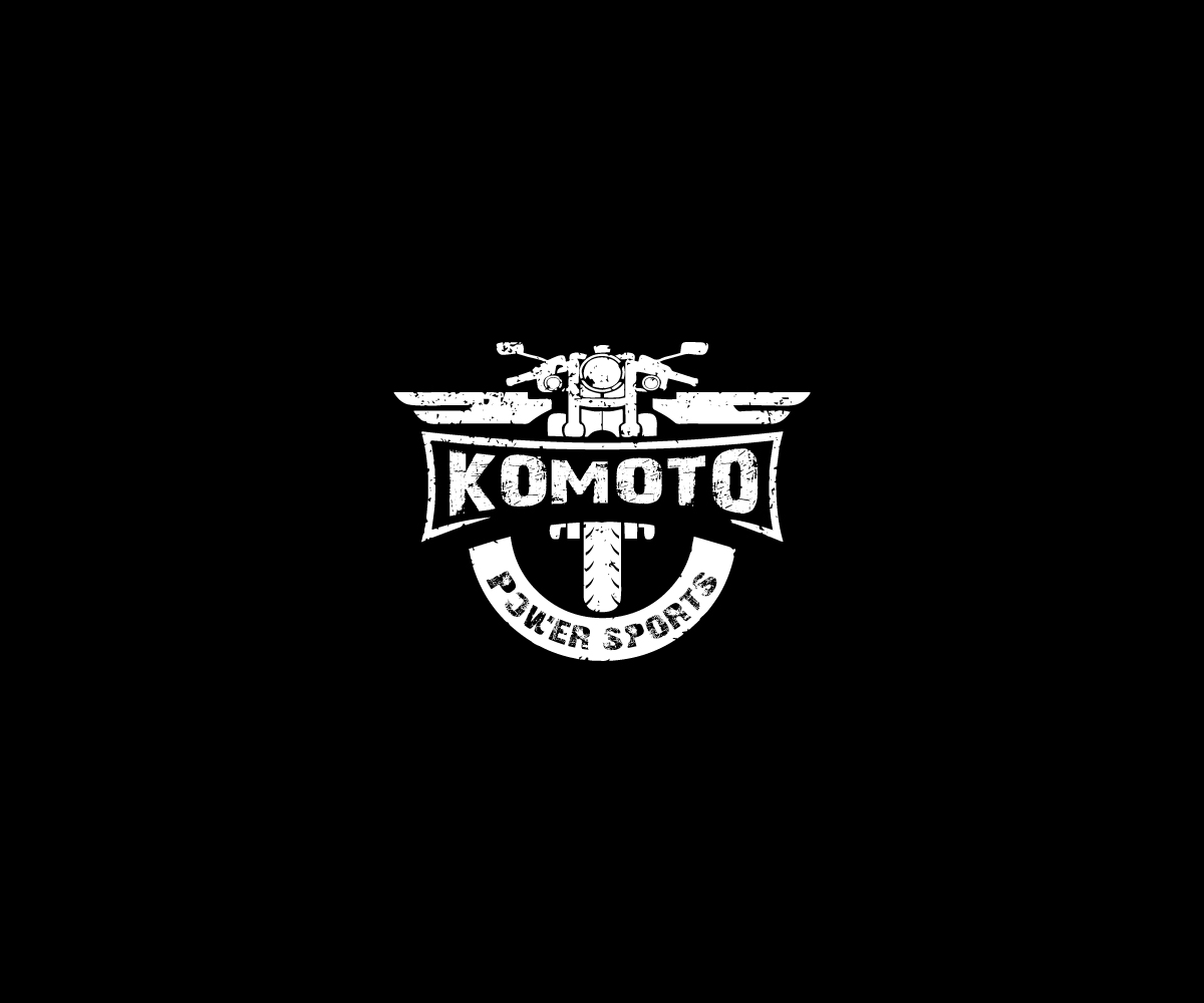 Masculine, Bold, Motorcycle Part Logo Design for Komoto Power sports by ...