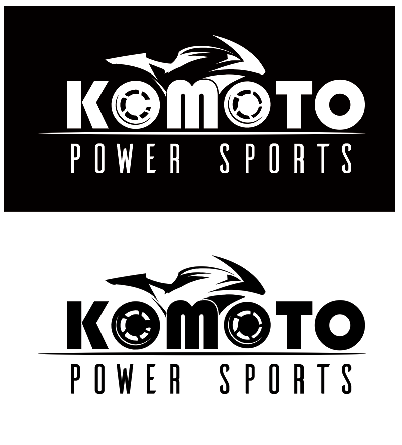 Masculine, Bold, Motorcycle Part Logo Design for Komoto Power sports by ...