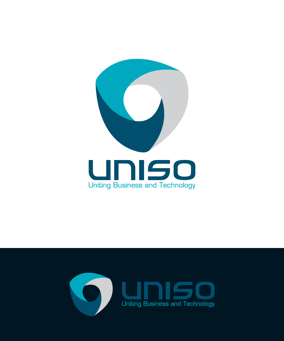 Modern, Elegant, Business Software Logo Design for Uniso by victipedia ...