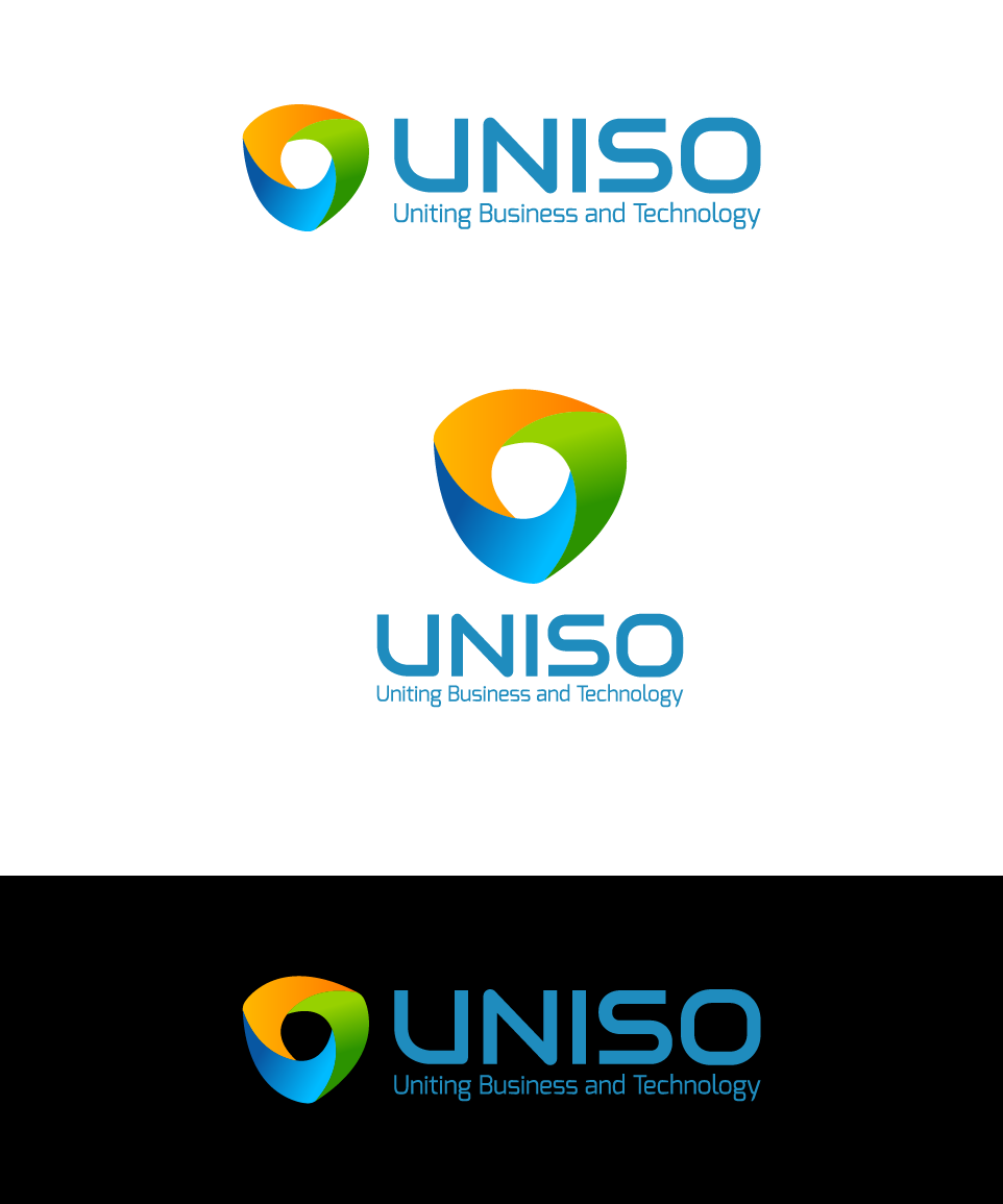 Modern, Elegant, Business Software Logo Design for Uniso by victipedia ...