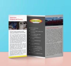Tri-Fold Flyer for Powder Coating Company | 39 Flyer Designs for Maas ...