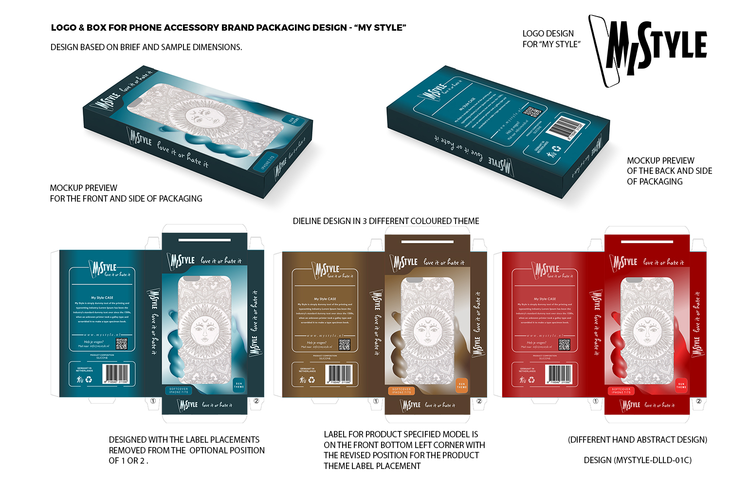 Modern, Playful, Telecom Packaging Design for My Style (with or without ...
