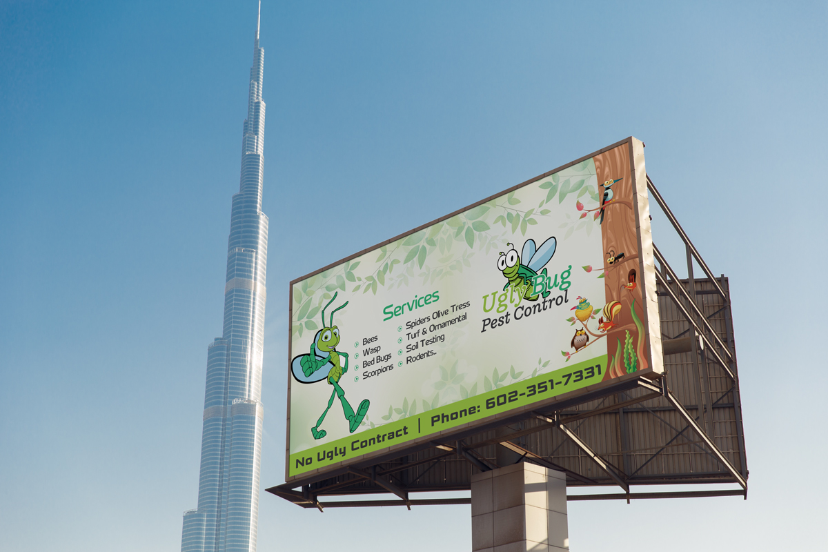 Bold, Personable, Pest Control Signage Design for a Company by ...