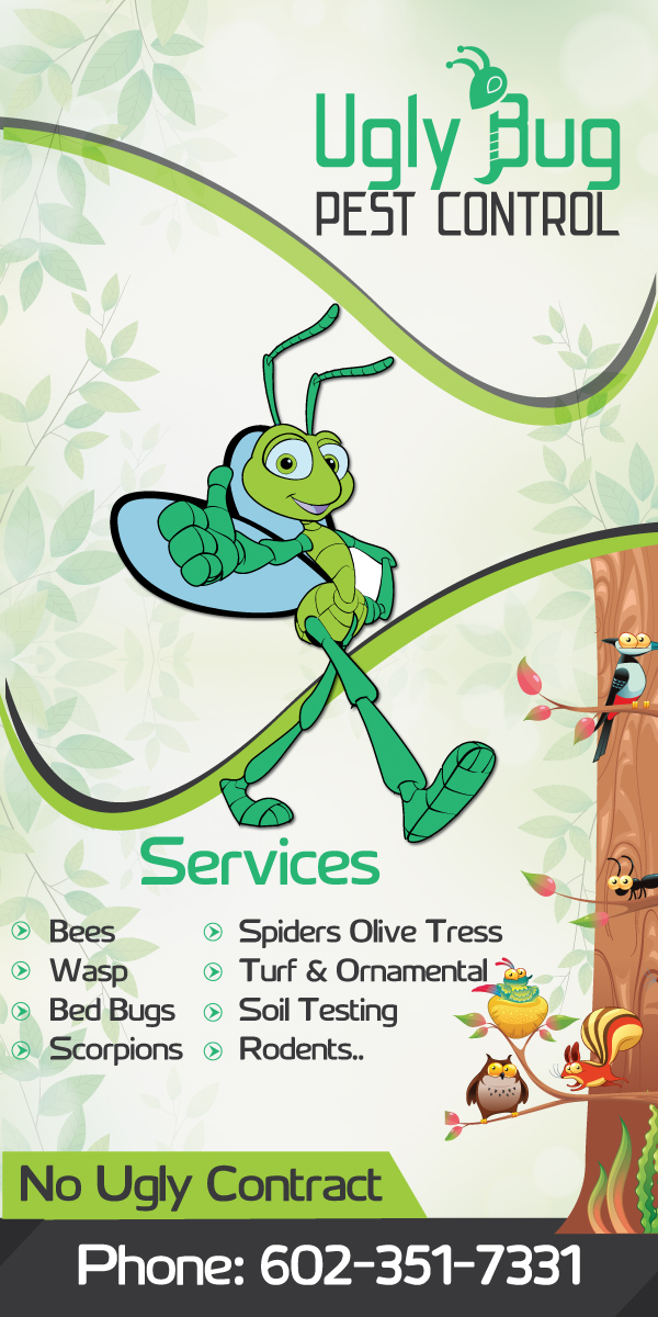 Bold, Personable, Pest Control Signage Design for a Company by ...